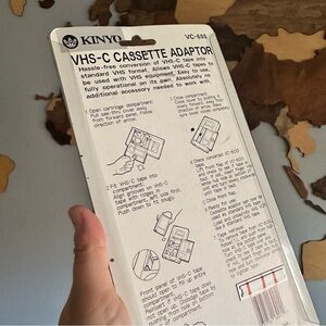 kinyo | Cameras, Photo & Video | Kinyo Vtg Universal Vhsc To Vhs ...